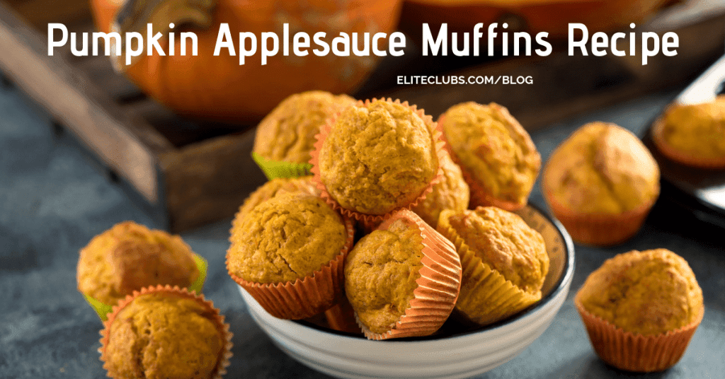 Pumpkin Applesauce Muffins Recipe - Elite Sports Clubs