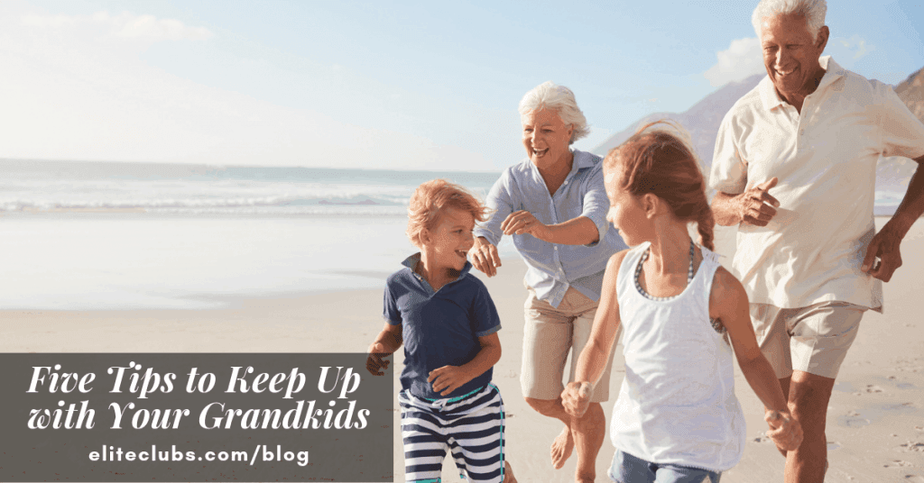 Active Grandkids - Five Ways to Keep Up! - Elite Sports Clubs