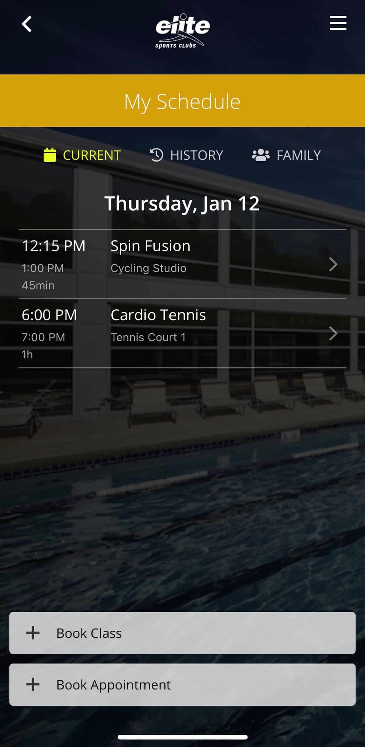 How-To Guide & FAQs for Elite Member App - Elite Sports Clubs